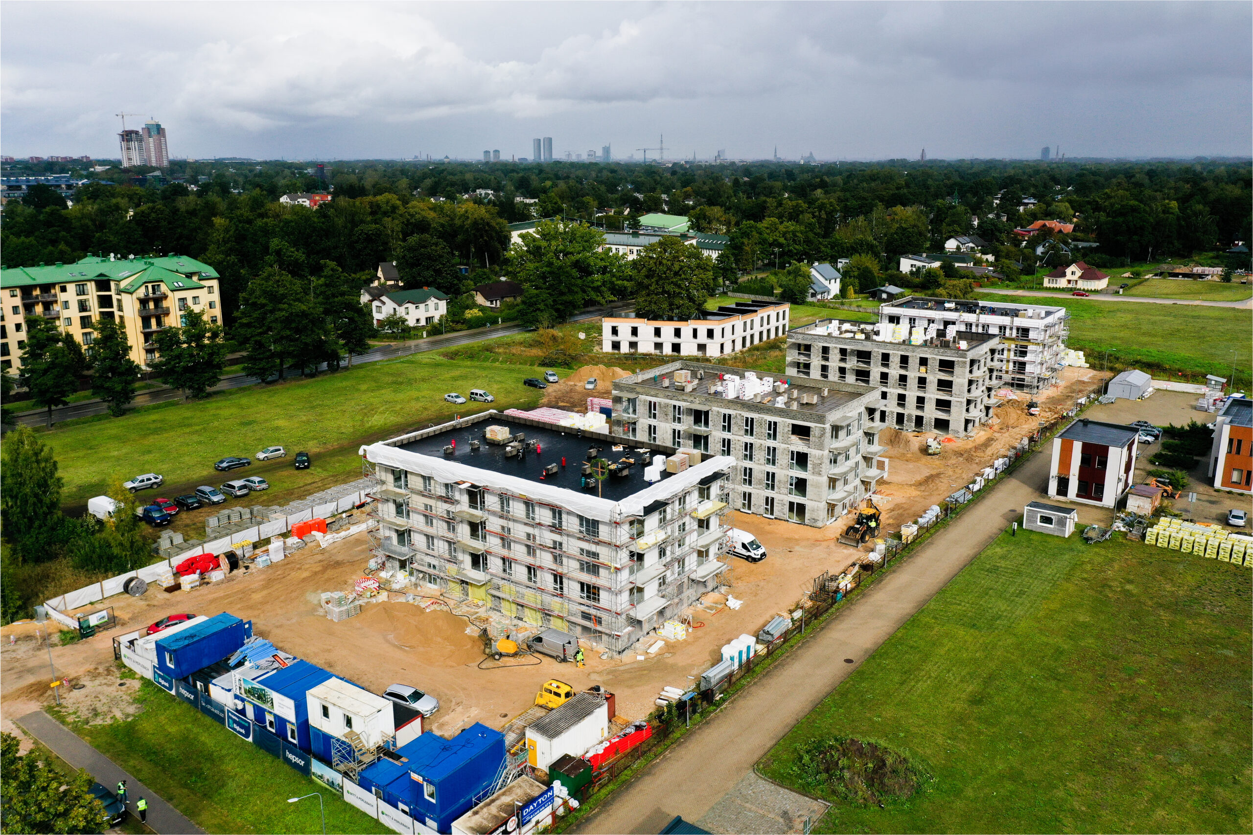 Ir sasniegts “Hepsor” dzīvojamās mājas Mārupē “Mārupes Dārzs ...