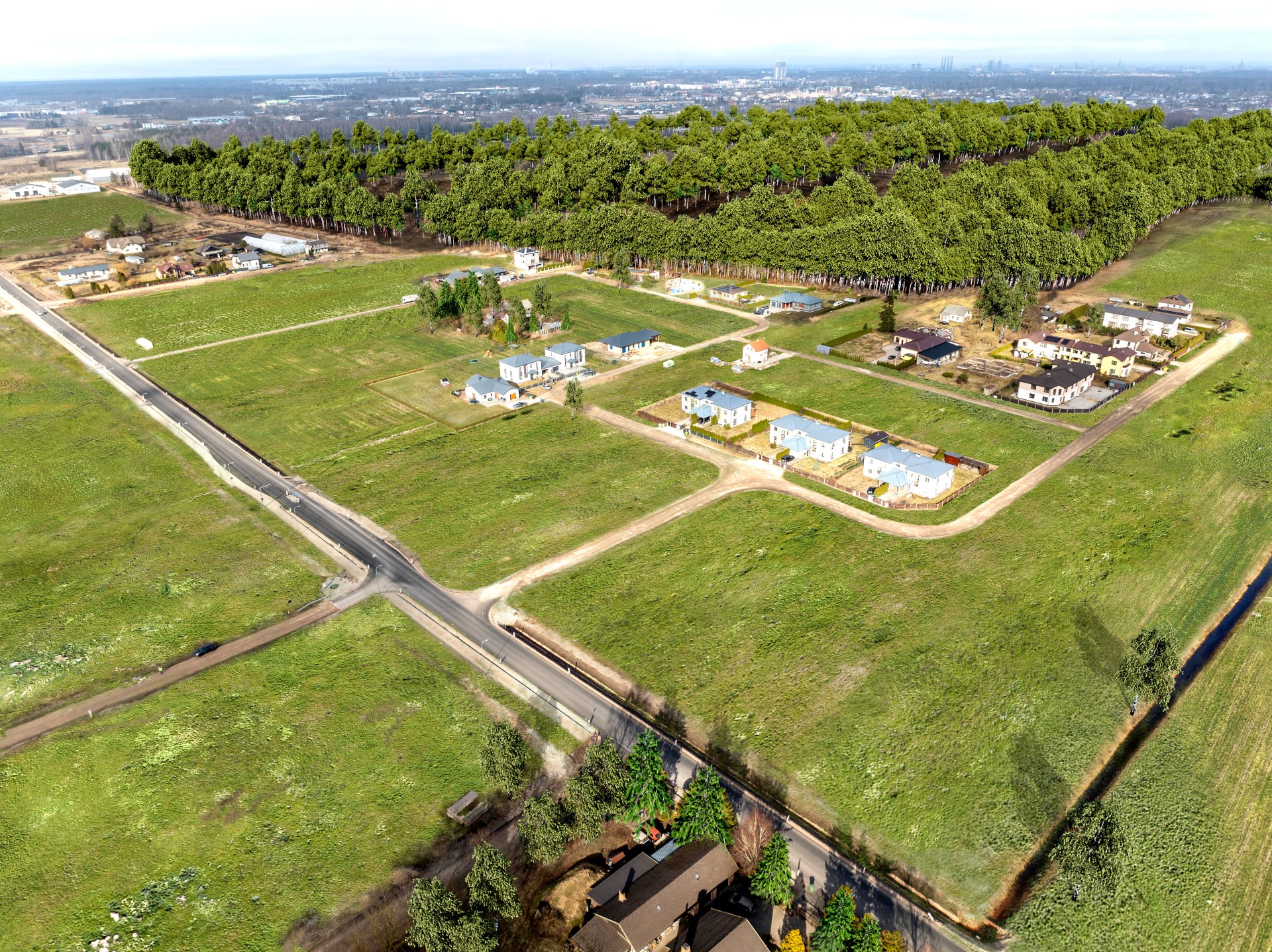 Zemesgabali privātmājai Mārupē - Hepsor