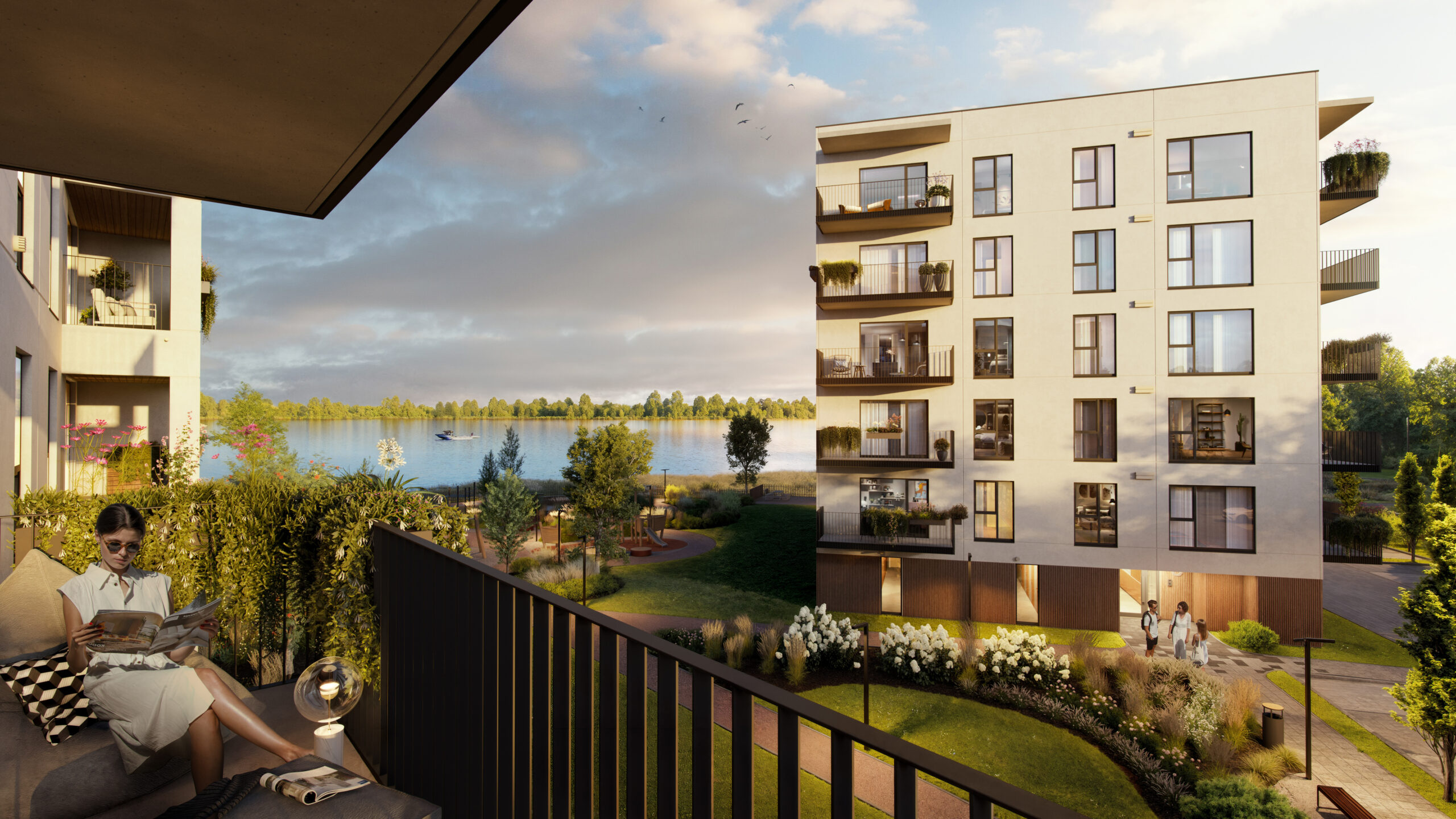 Dzīvo Juglas ezera krastā! “Hepsor” sāk īstenot jaunā projekta “Zaļā ...